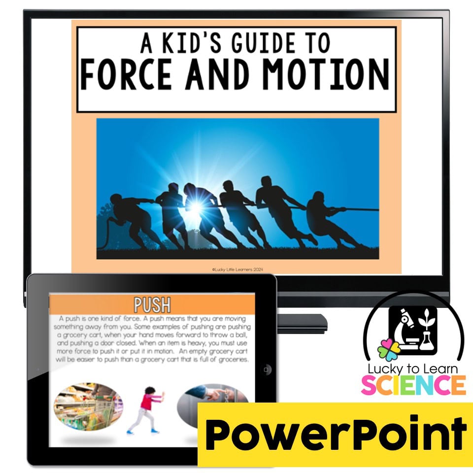 Lucky to Learn Science - Force and Motion - Teaching Slides ...