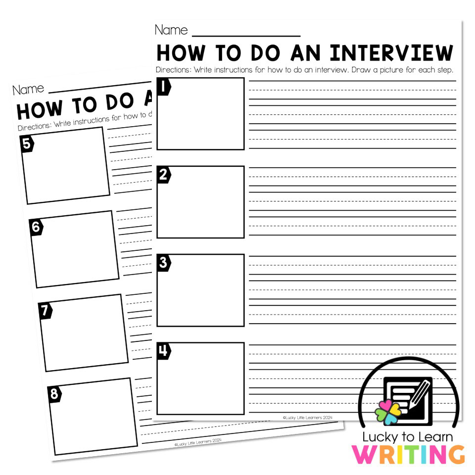 Lucky to Learn Writing - Unit 2 Narrative - Week 3 – How to – How to Do ...