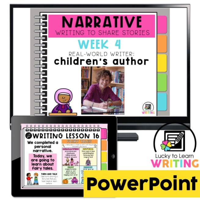Lucky to Learn Writing - Unit 2 Narrative - Week 4 - Fairy Tales ...