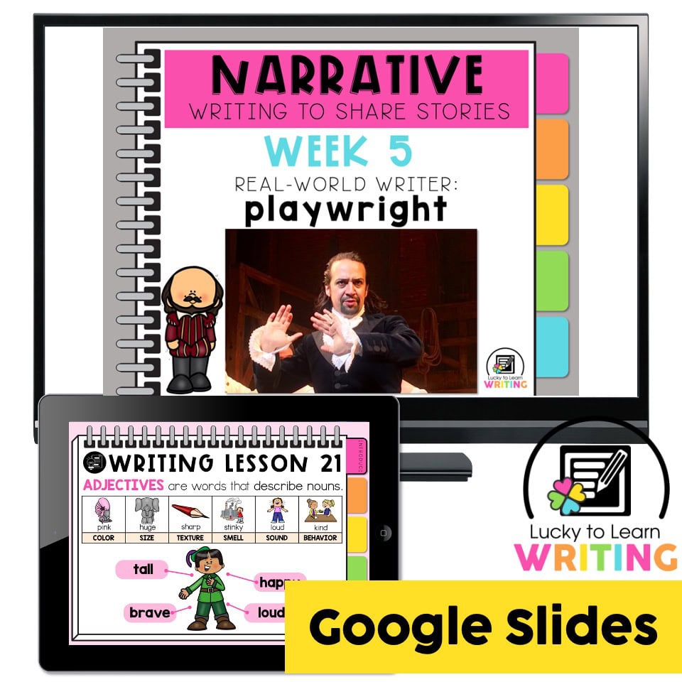 Lucky to Learn Writing - Unit 2 Narrative - Week 5 - Fairy Tales ...