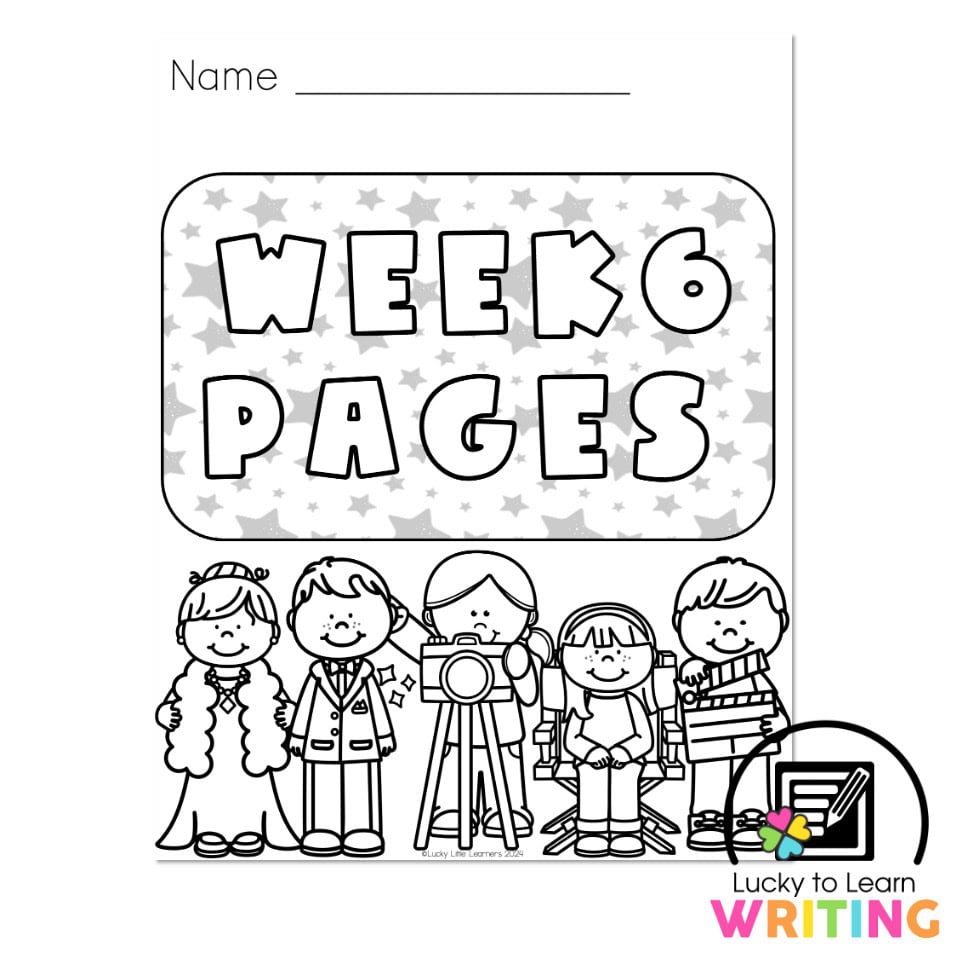 Lucky to Learn Writing - Unit 2 Narrative - Week 6 Cover Page - Lucky ...
