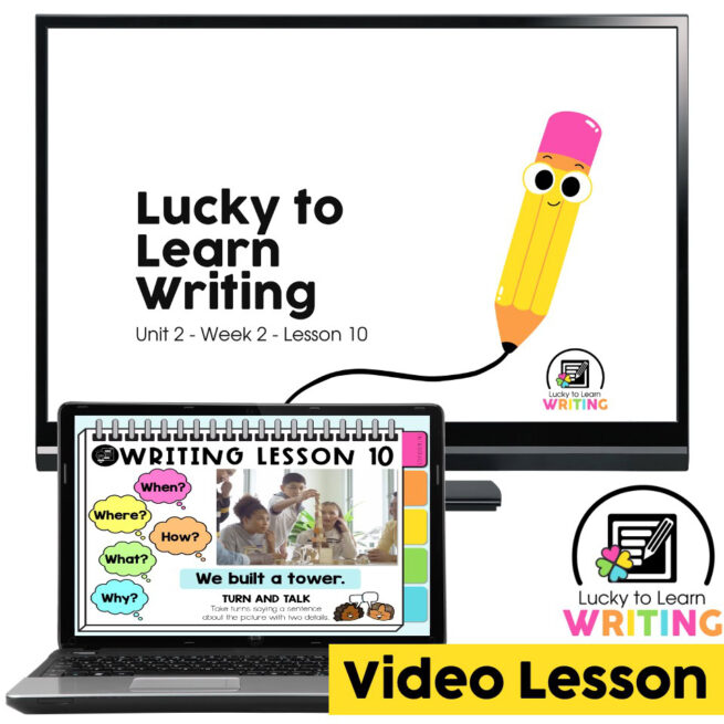 Lucky to Learn Writing - Unit 2 Narrative - Writing 2.10 - Personal ...