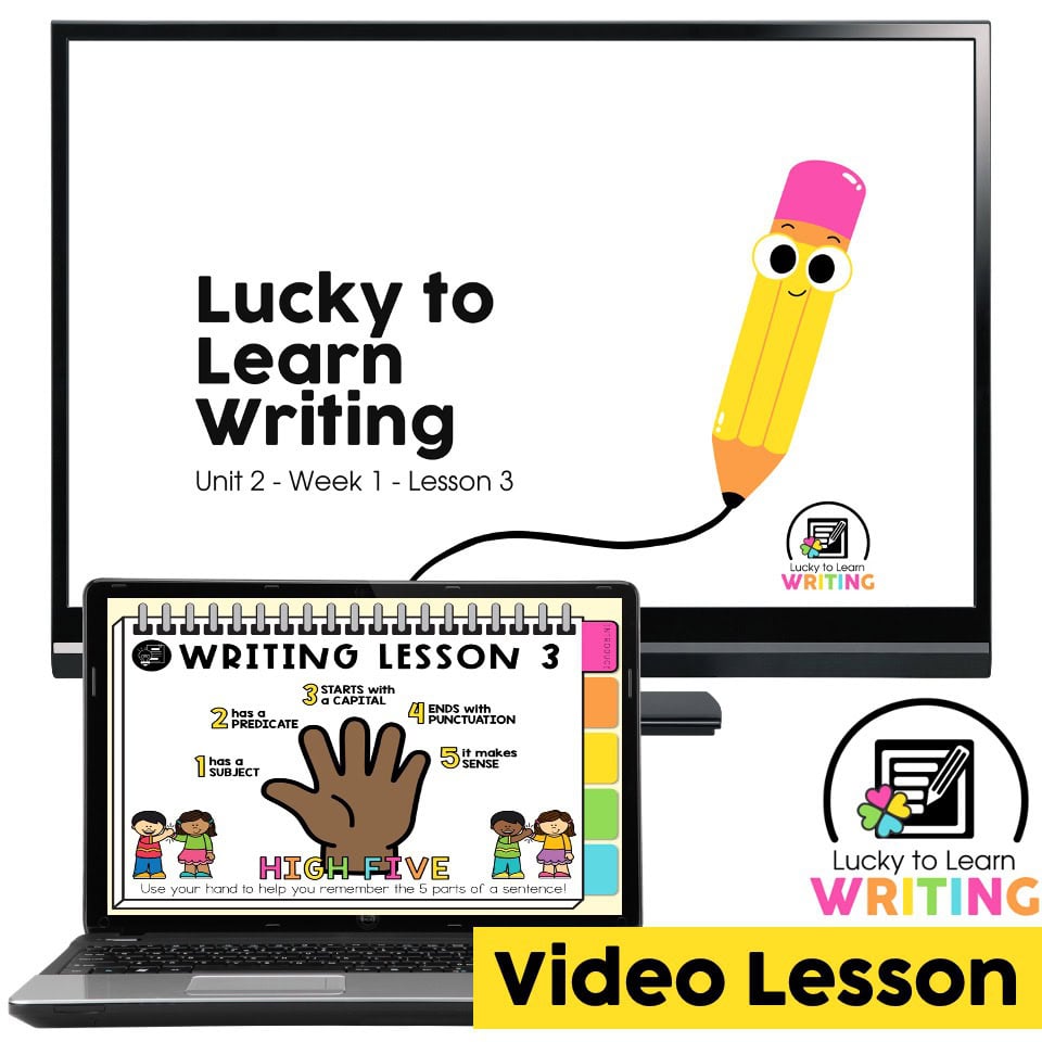 Lucky to Learn Writing - Unit 2 Narrative - Writing 2.2 - What is a ...