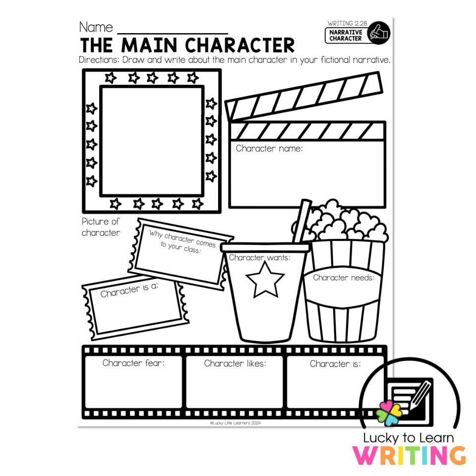 Lucky to Learn Writing - Unit 2 Narrative - Writing 2.28 - Narrative ...