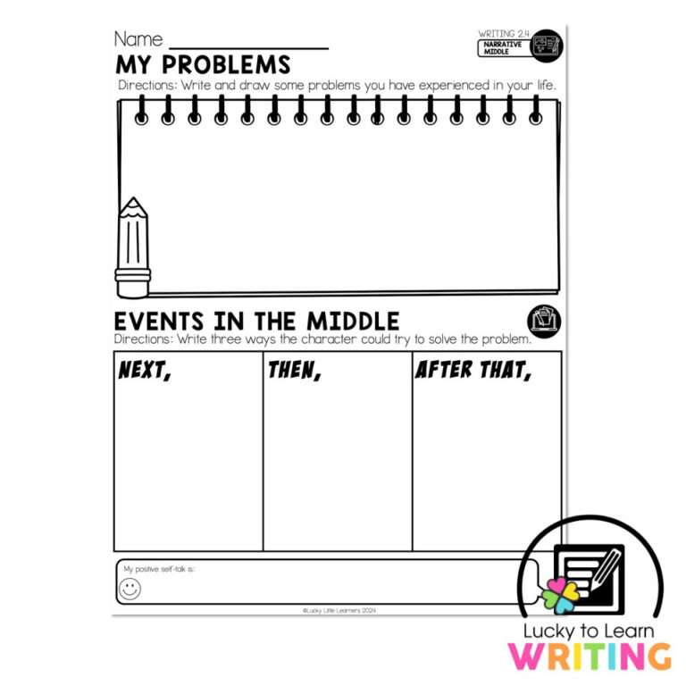 Lucky to Learn Writing - Unit 2 Narrative - Writing 2.4 - Narrative ...