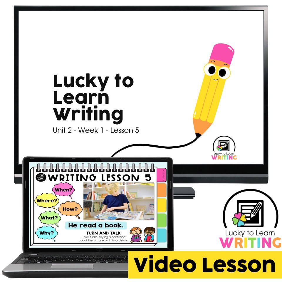 Lucky to Learn Writing - Unit 2 Narrative - Writing 2.5 - Narrative ...