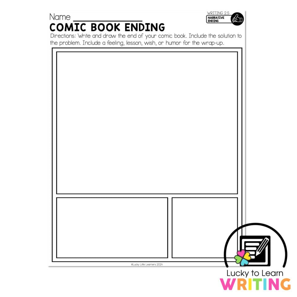 Lucky to Learn Writing - Unit 2 Narrative - Writing 2.5 - Narrative ...