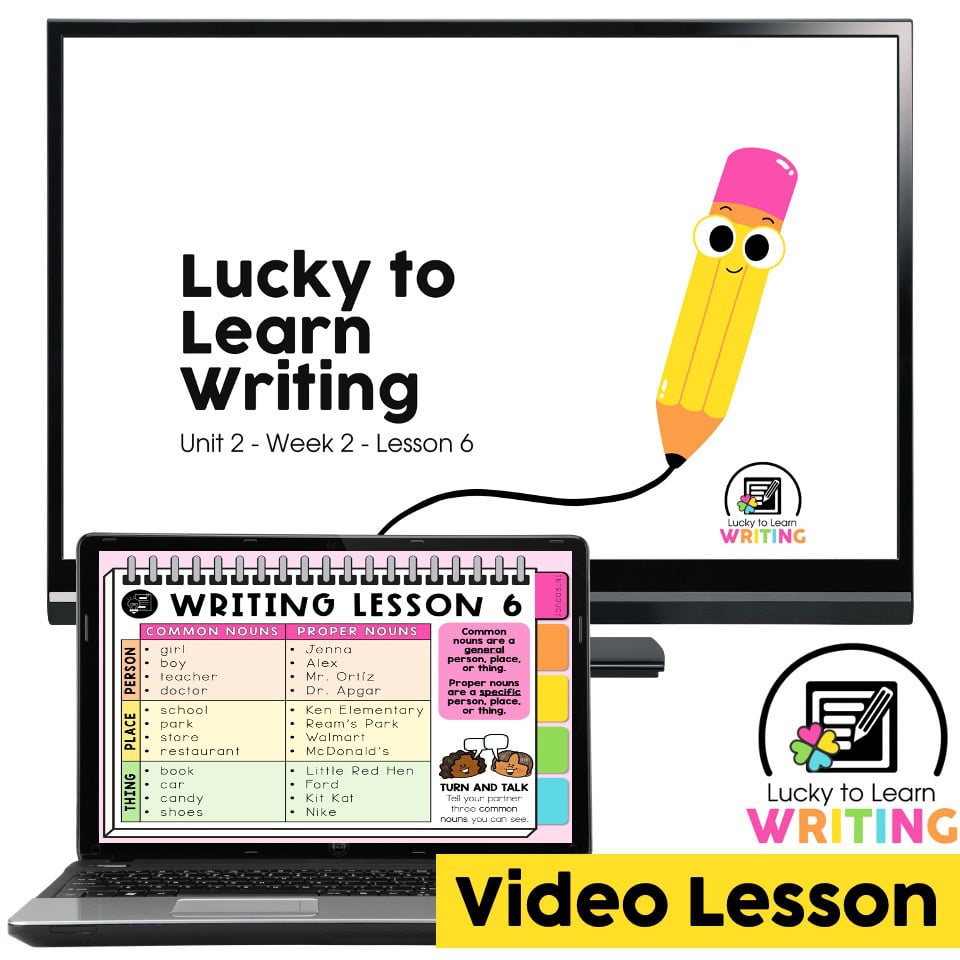 Lucky to Learn Writing - Unit 2 Narrative - Writing 2.6 - Personal ...