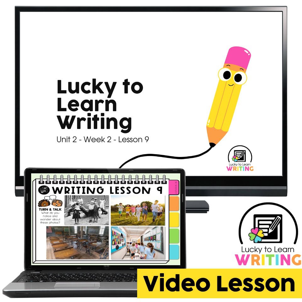 Lucky to Learn Writing - Unit 2 Narrative - Writing 2.9 - Personal ...