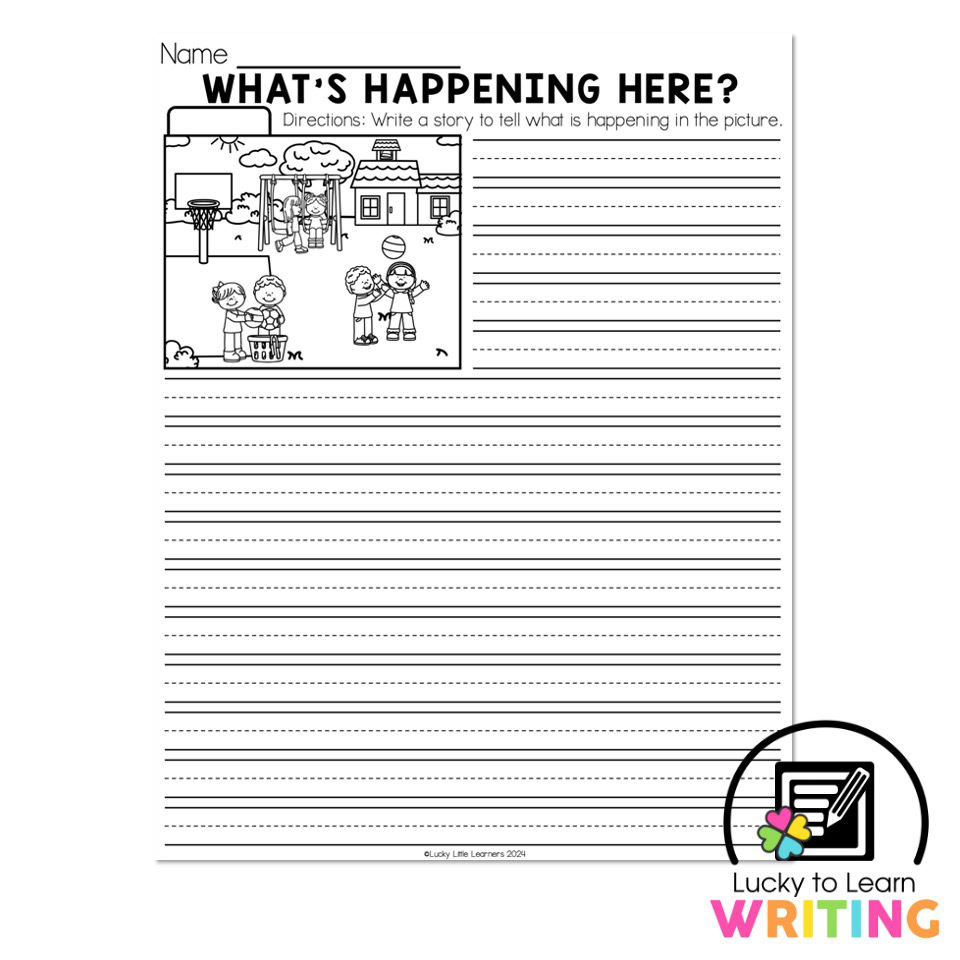 Lucky to Learn Writing - Unit 3 Informational - Week 1 - What's ...