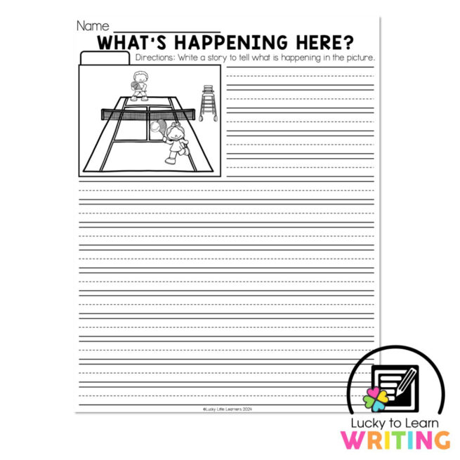 Lucky to Learn Writing - Unit 3 Informational - Week 1 - What's ...