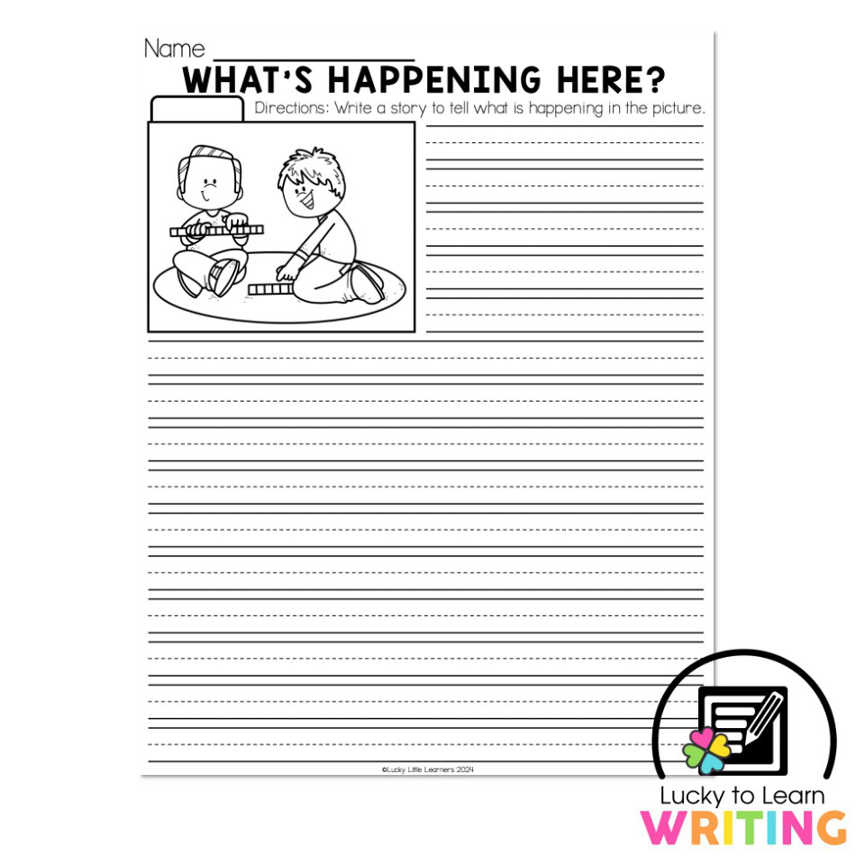 Lucky to Learn Writing - Unit 3 Informational - Week 3 - What's ...