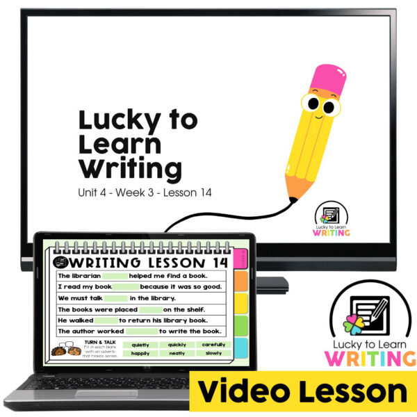 Lucky to Learn Writing - Unit 4 Opinion - Writing 4.14 - Review Edit ...