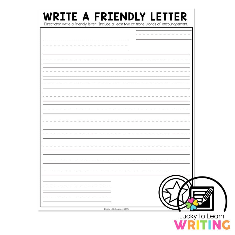 Lucky to Learn Writing - Unit 5 Other Types of Writing - Week 1 ...