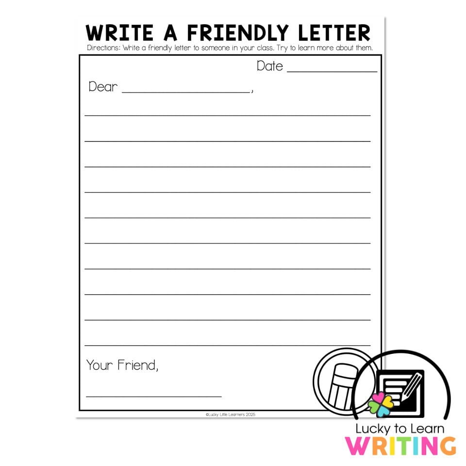 Lucky to Learn Writing - Unit 5 Other Types of Writing - Week 2 ...