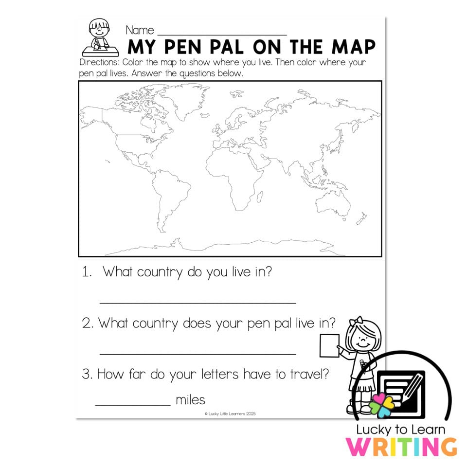 Lucky to Learn Writing - Unit 5 Other Types of Writing - Week 2 – Map ...