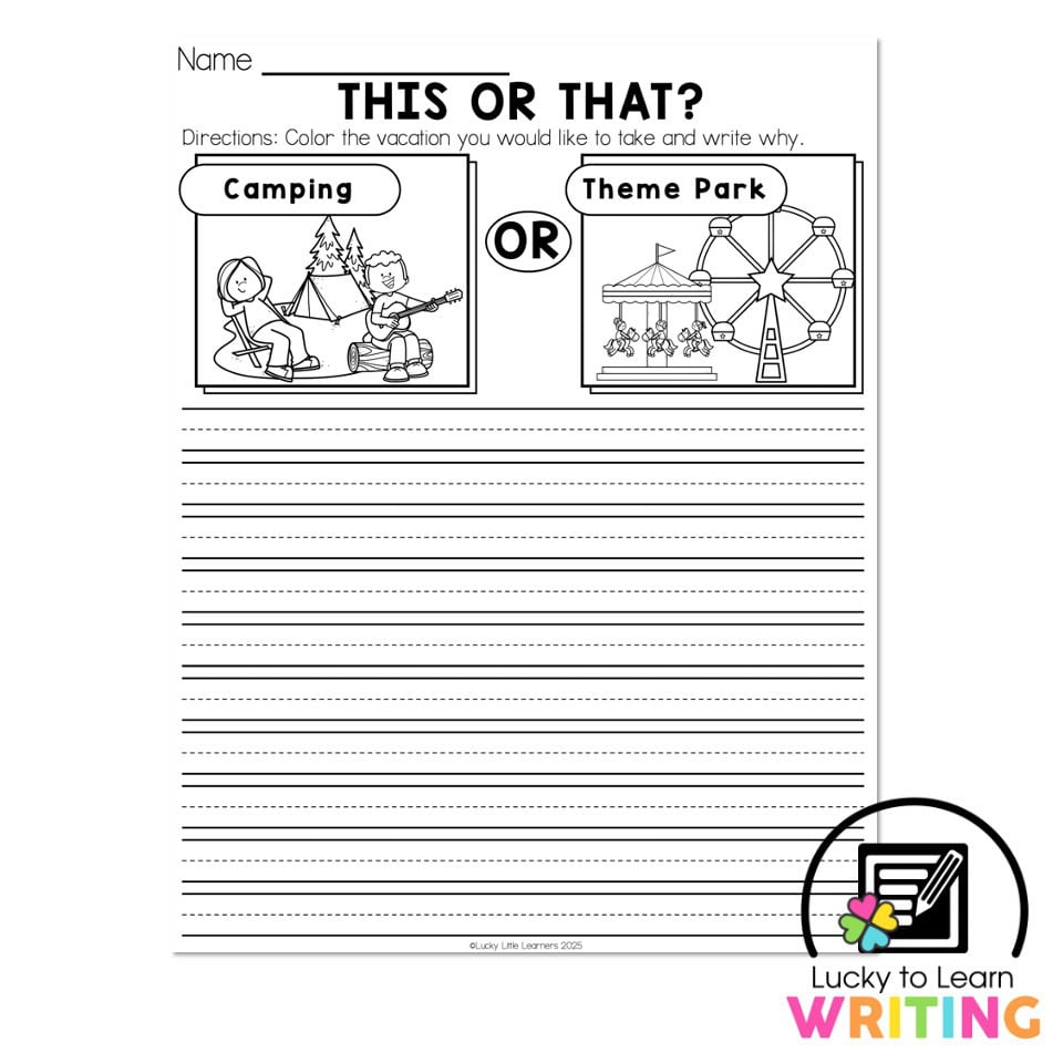 Lucky to Learn Writing - Unit 5 Other Types of Writing - Week 3 – This ...