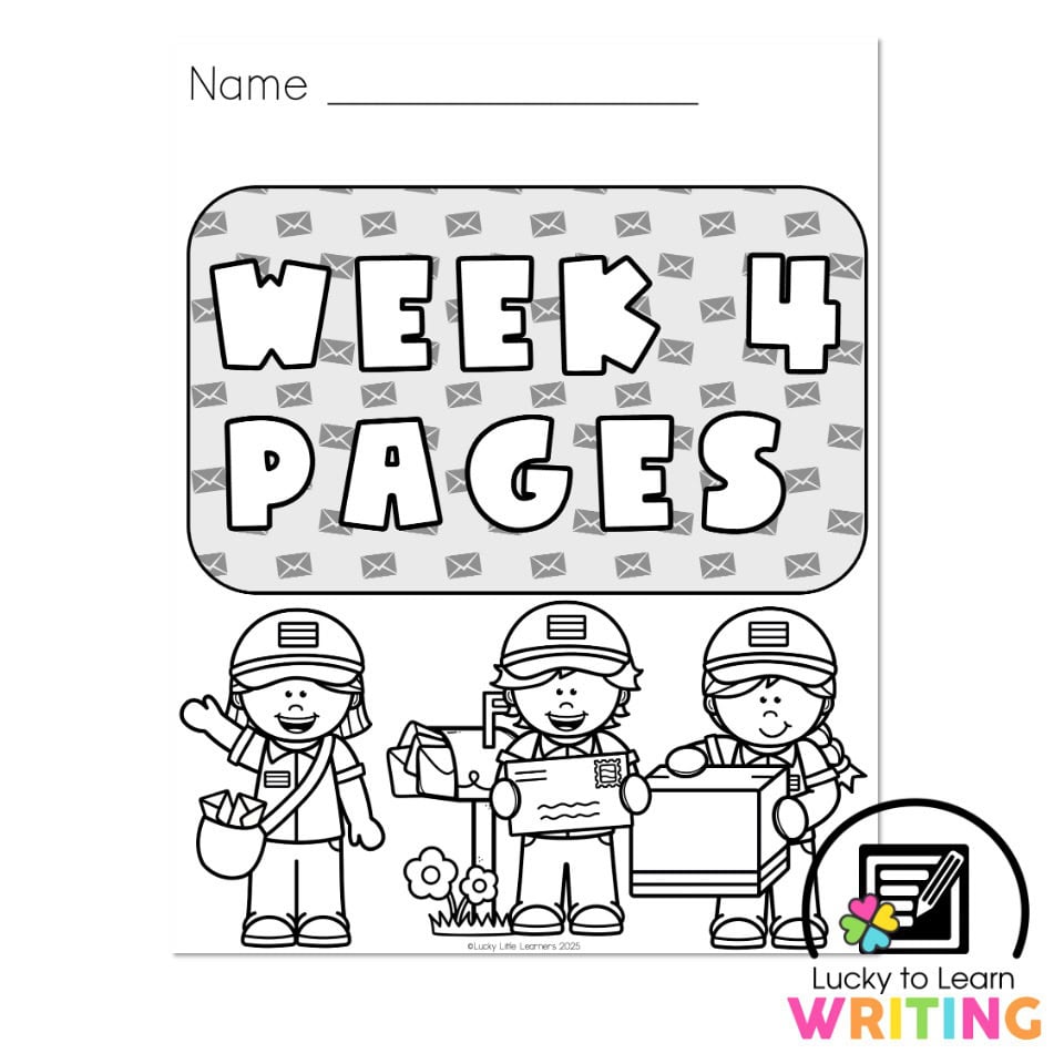 Lucky to Learn Writing - Unit 5 Other Types of Writing - Week 4 Cover ...