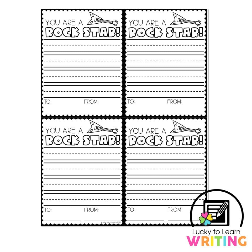 Lucky to Learn Writing - Unit 5 Other Types of Writing - Week 6 – Note ...