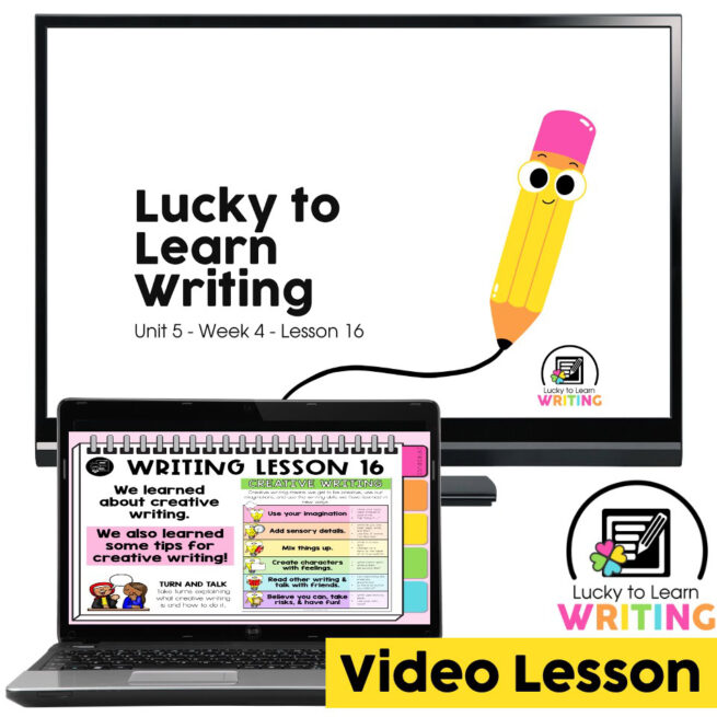 Lucky to Learn Writing - Unit 5 Other Types of Writing - Writing 5.16 ...