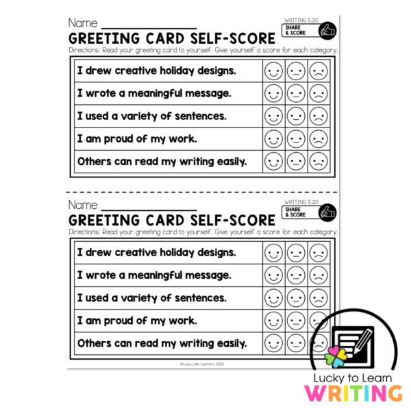 Lucky to Learn Writing - Unit 5 Other Types of Writing - Writing 5.20 ...