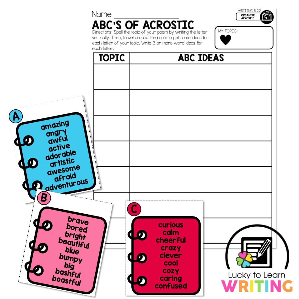 Lucky to Learn Writing - Unit 5 Other Types of Writing - Writing 5.22 ...