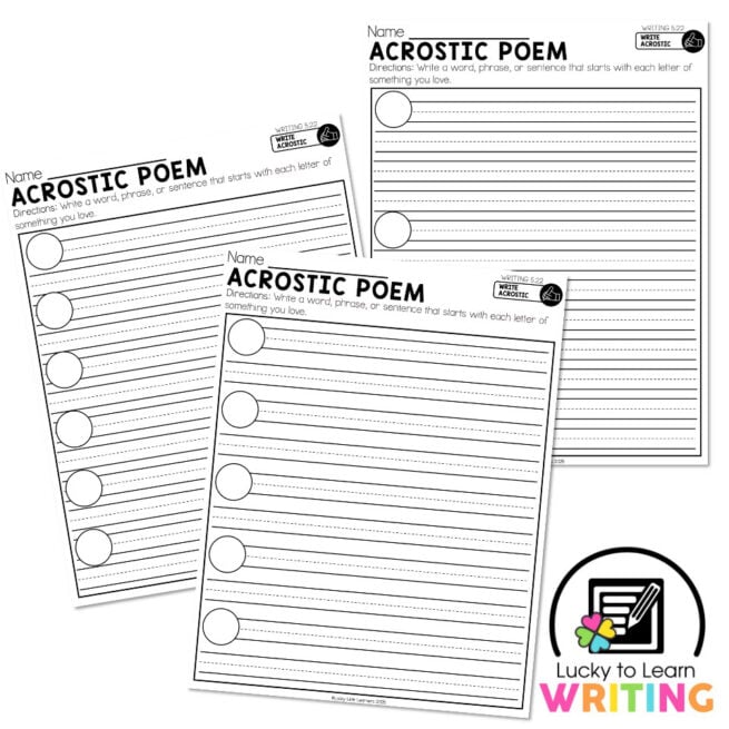 Lucky to Learn Writing - Unit 5 Other Types of Writing - Writing 5.22 ...