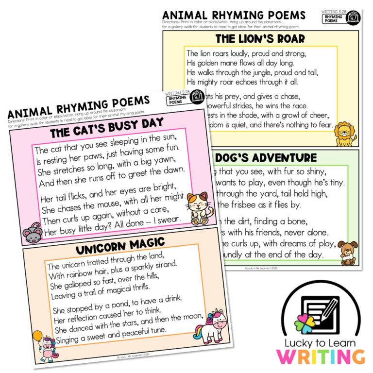 Lucky to Learn Writing - Unit 5 Other Types of Writing - Writing 5.28 ...
