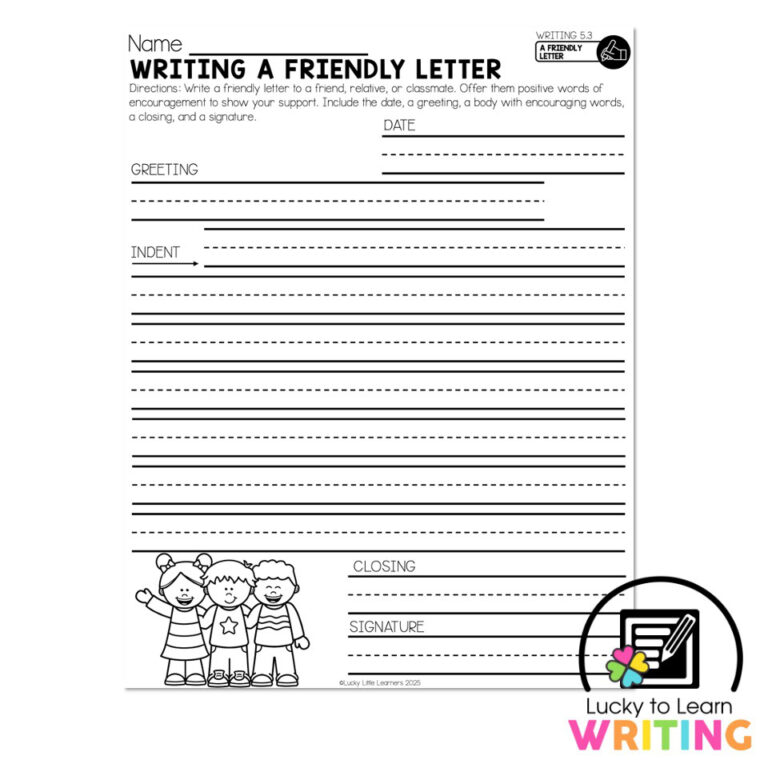 Lucky to Learn Writing - Unit 5 Other Types of Writing - Writing 5.3 ...