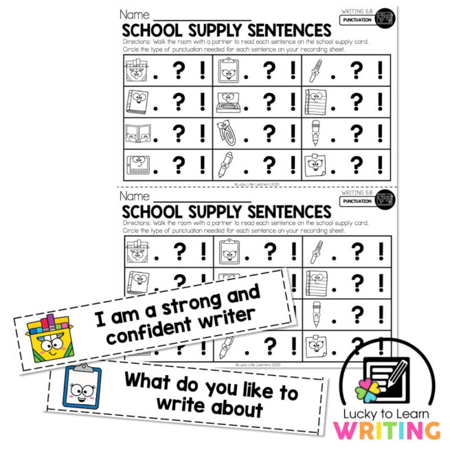 Lucky to Learn Writing - Unit 5 Other Types of Writing - Writing 5.8 ...