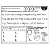 O - Short Vowel Phonics Mats 1st Grade - Lucky Little Learners
