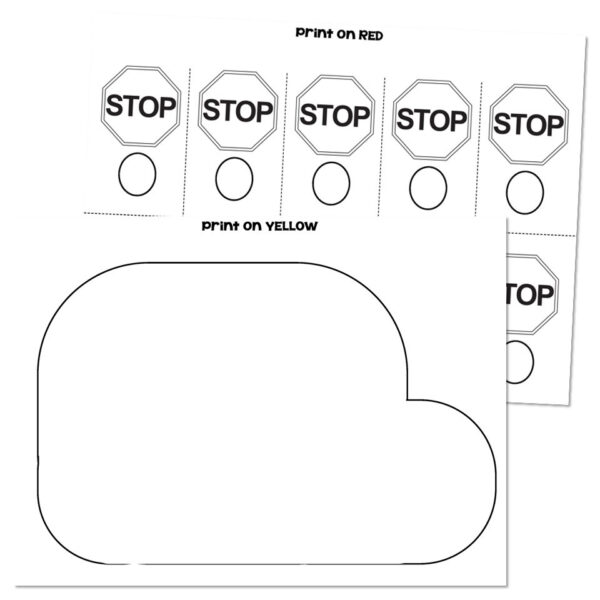 School Bus Safety - Bus Craft - Large - Lucky Little Learners