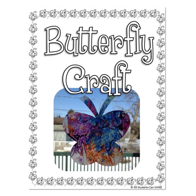 Spring Activities - Butterfly Craft - Lucky Little Learners