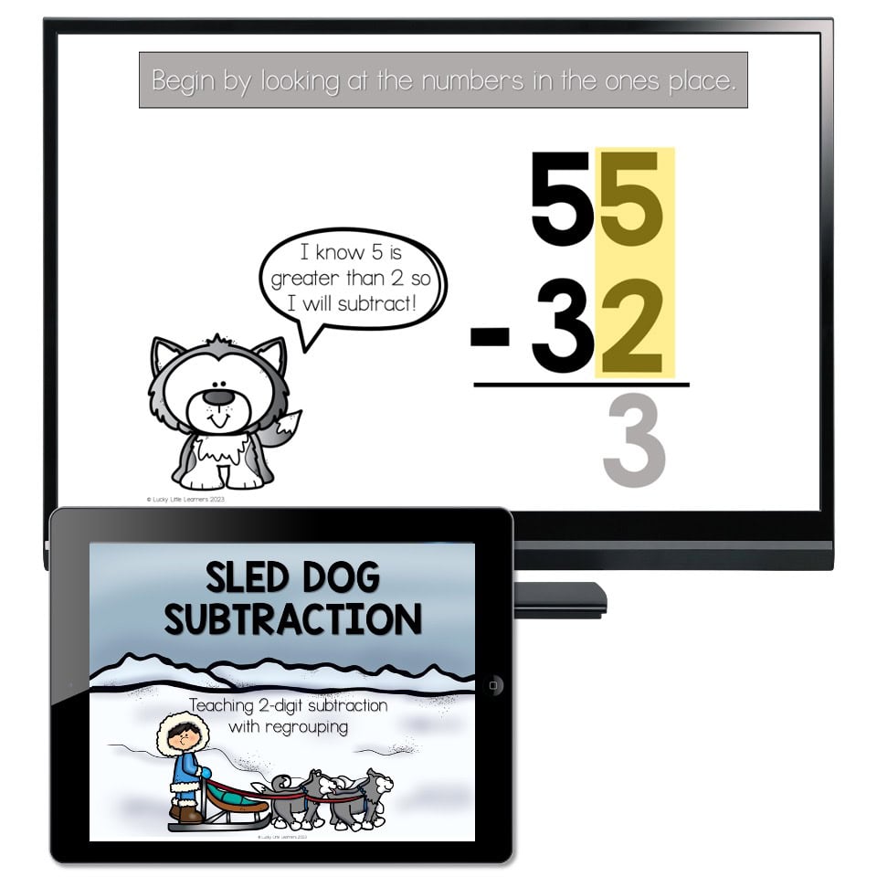 Sub Plans - Middle of Year - 2 Digit Subtraction - 2nd Grade Math ...