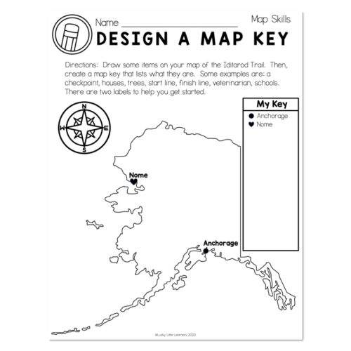 Sub Plans - Middle of Year - Map Skills - Design a Map - Lucky Little ...