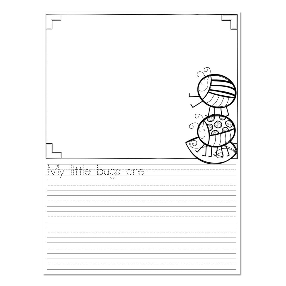 Summer Practice Packet - Summer Journal - Writing Prompts - Bugs ...