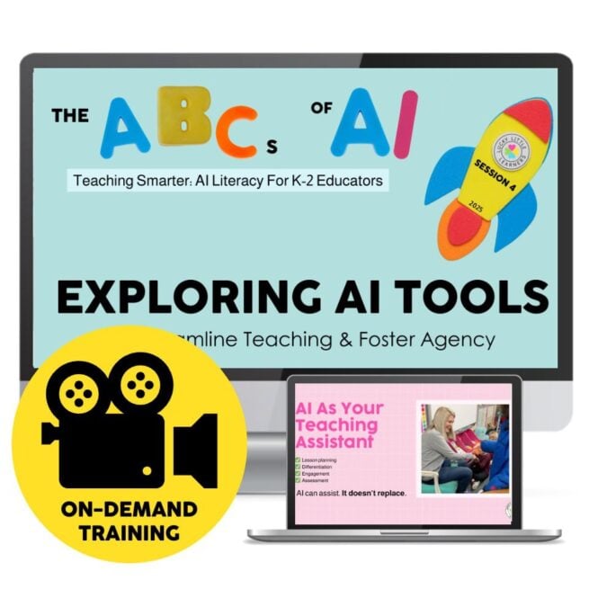 The ABCs of AI – AI Literacy for K-2 Educators – Session 4 – Generative ...