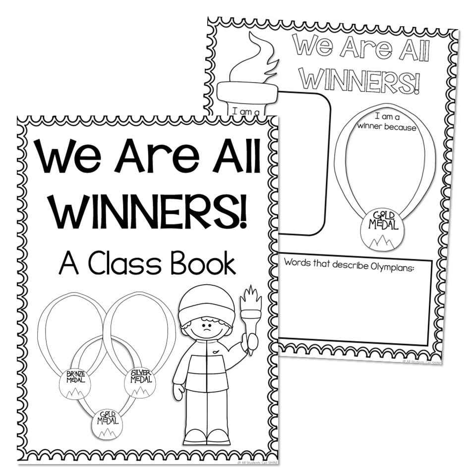 Winter Sports - Centers - Class Book - We Are All Winners - Lucky ...