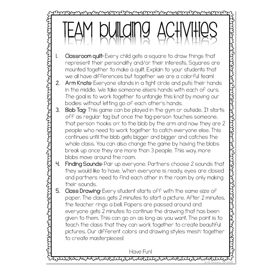 Winter Sports - Craftivity - Team Building Activities - Lucky Little ...