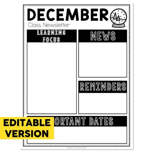 Editable - Classroom Setup - Back to School Resources - Monthly ...