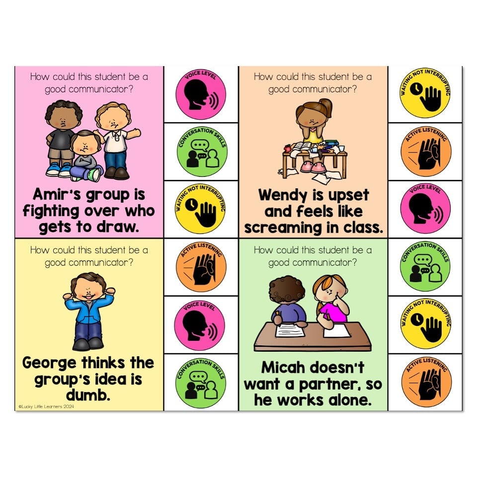 Time to Talk - Behavior - Lesson 5 - Being a Good Communicator ...