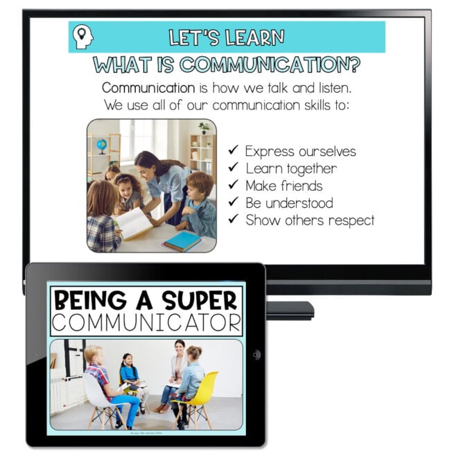 Time to Talk - Behavior - Lesson 5 - Being a Good Communicator ...