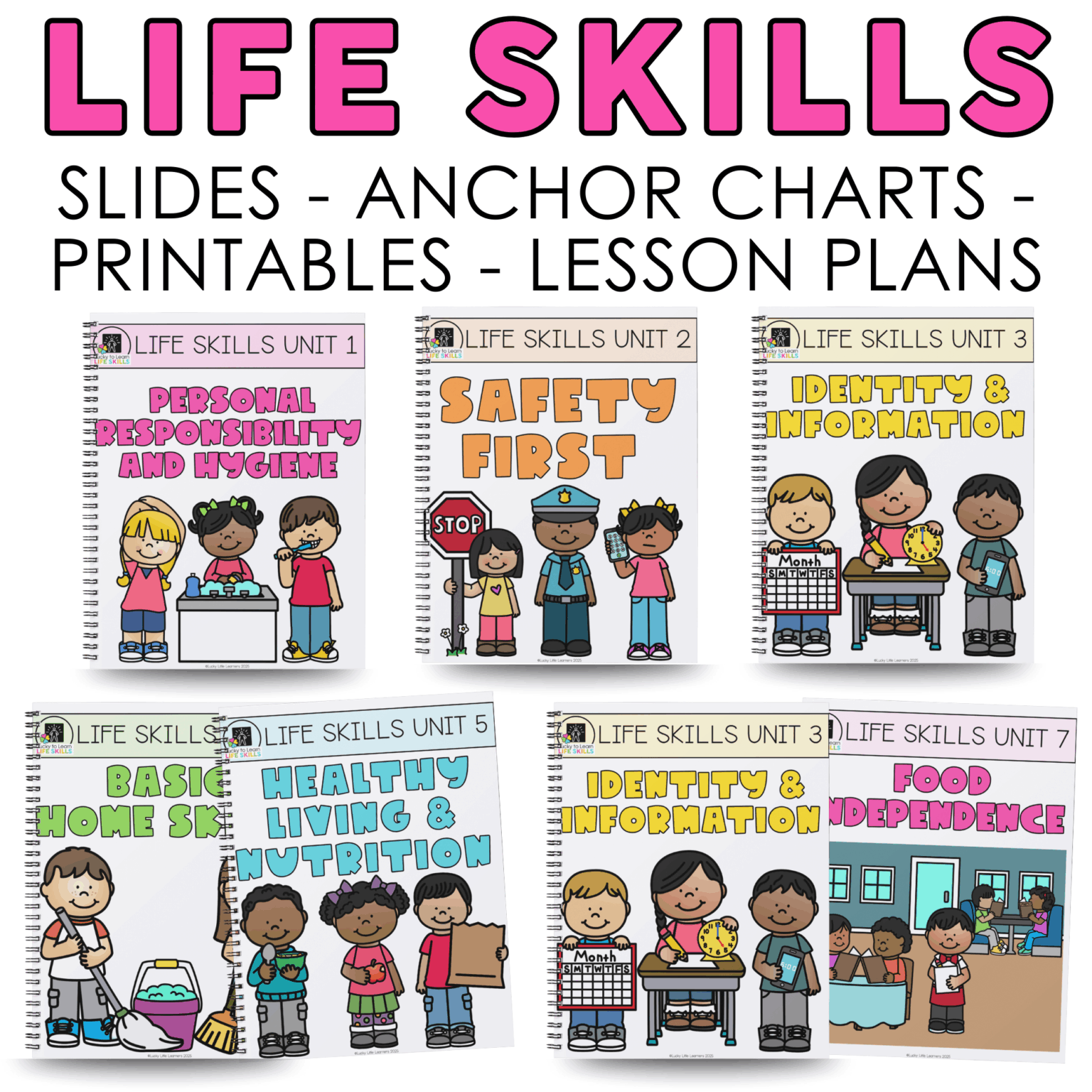 Lucky to Learn Life Skills Bundle - Lucky Little Learners