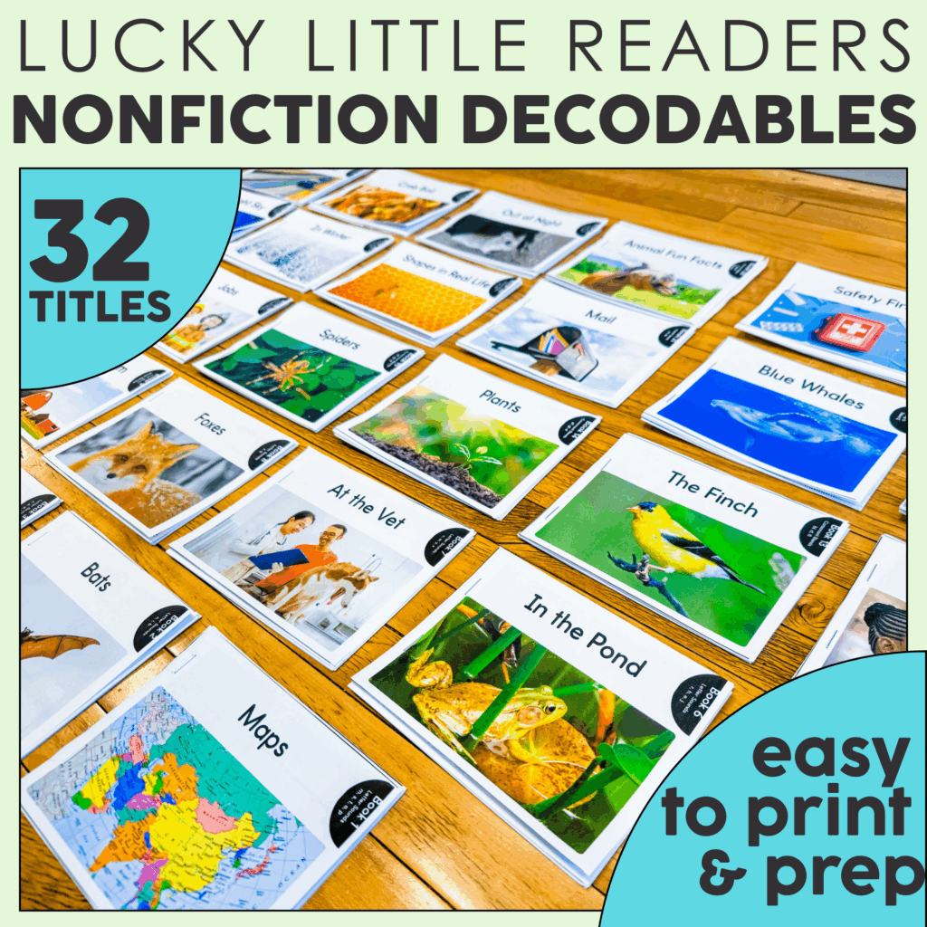Lucky Little Readers - Beginning Reader Decodables - Nonfiction - Lucky ...