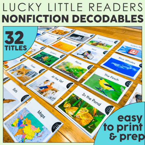 Lucky Little Readers - Beginning Reader Decodables - Nonfiction - Lucky ...