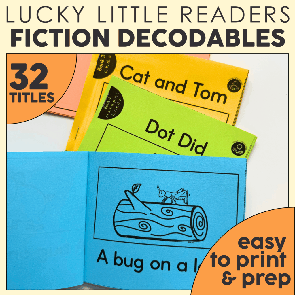 Lucky Little Readers - Beginning Reader Decodables - Fiction - Lucky ...