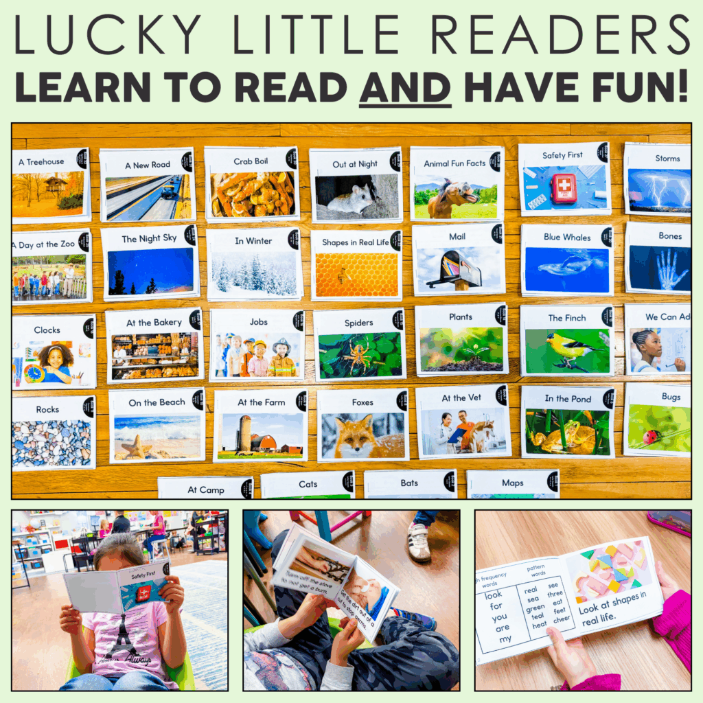Lucky Little Readers - Beginning Reader Decodables - Nonfiction - Lucky ...