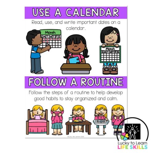 Lucky to Learn Life Skills - Unit 10 Organization and Time Management ...