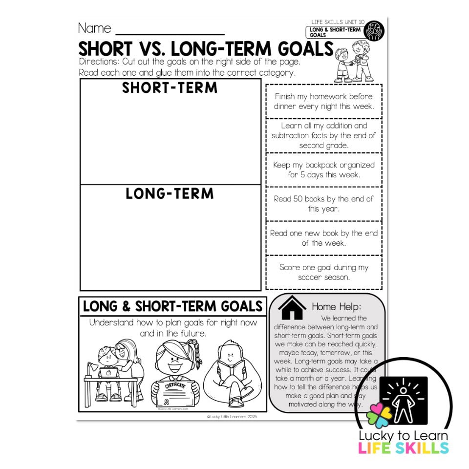 Lucky to Learn Life Skills - Unit 10 Organization and Time Management ...