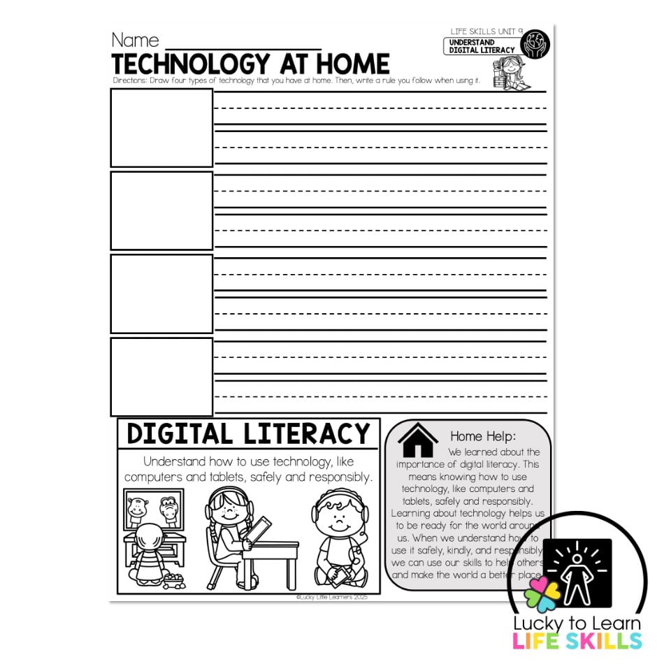 Lucky to Learn Life Skills - Unit 9 Technology and Tools - Understand ...